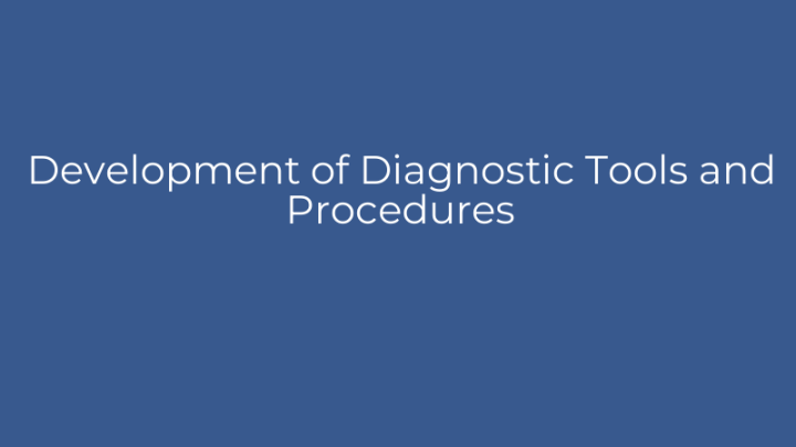 Development of Diagnostic Tools and Procedures - Age Management ...